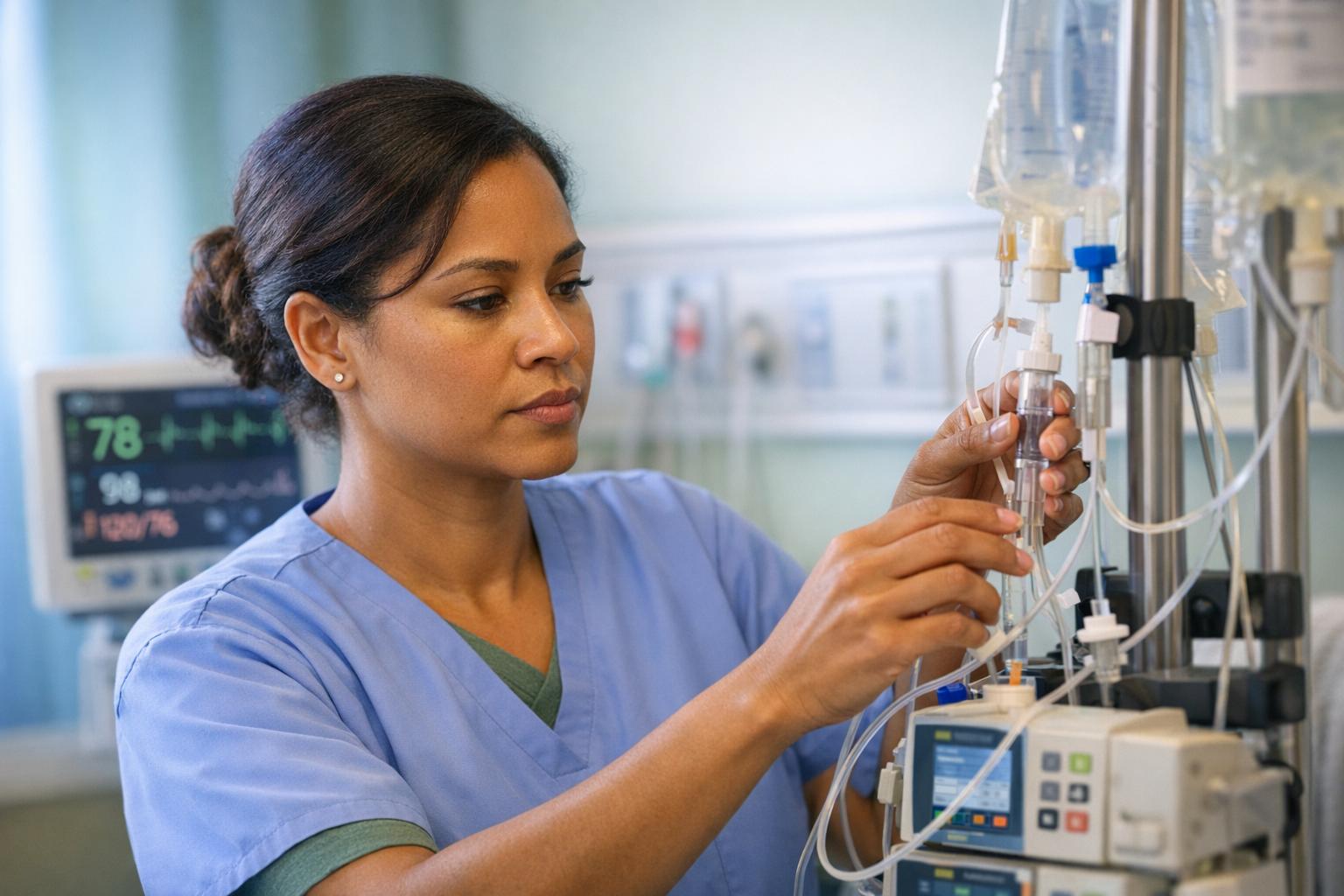 Study: Impact of IV Line Interruptions on Nurses – BeataClasp