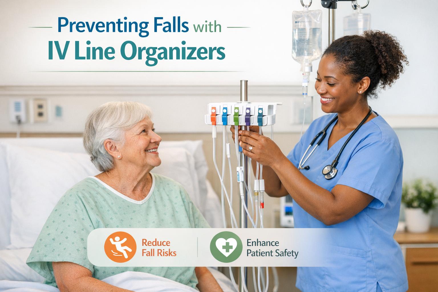 Preventing Falls with IV Line Organizers – BeataClasp